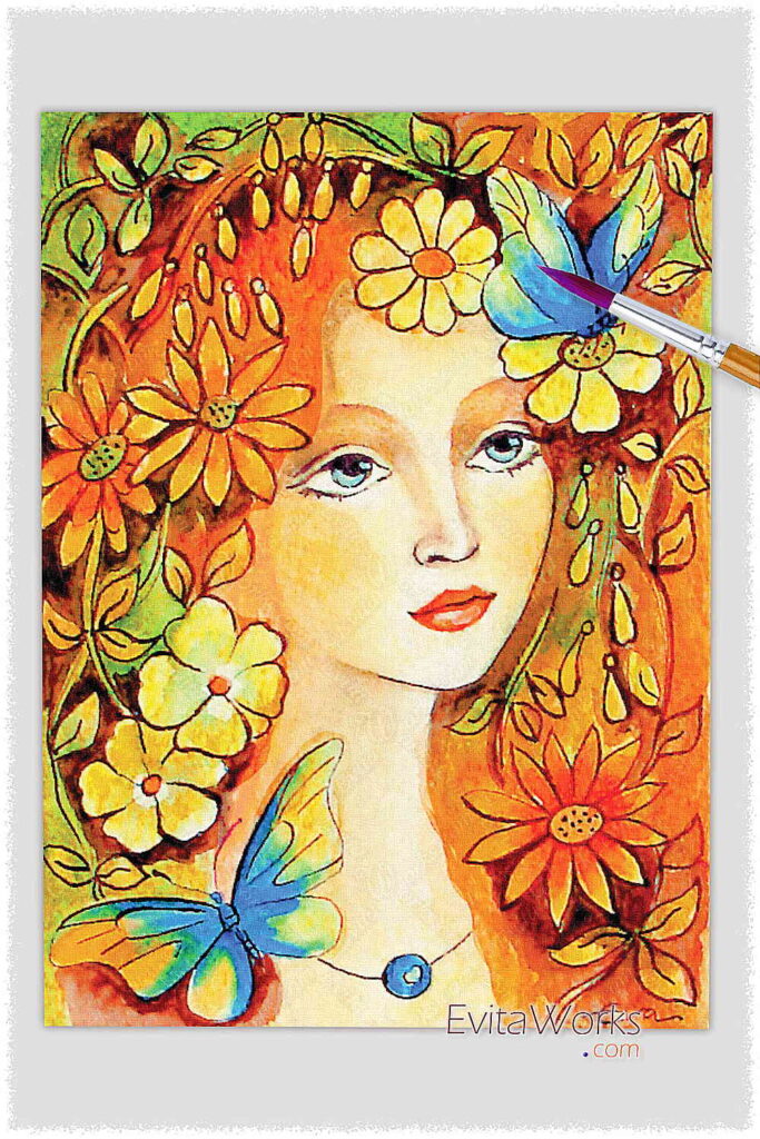 Fairy 25, beautiful female creature ‹ EvitaWorks