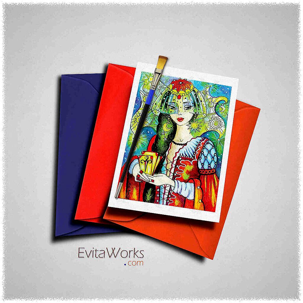Witch 11, beautiful female creature ‹ EvitaWorks