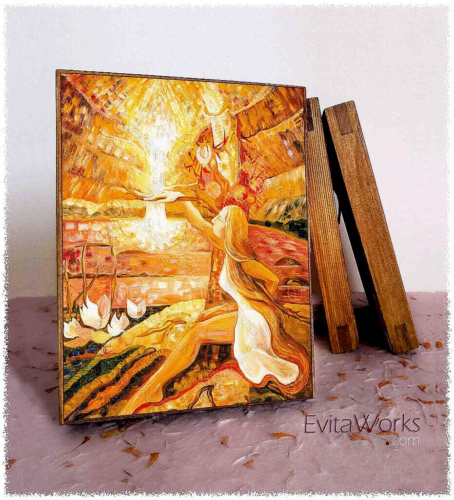 Death Life Birth, art in symbols ‹ EvitaWorks