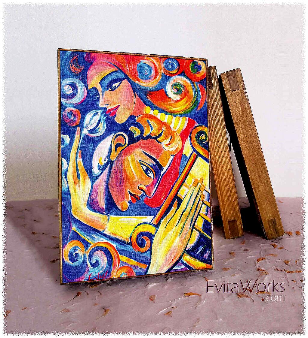 Muse, mythical couple art ‹ EvitaWorks