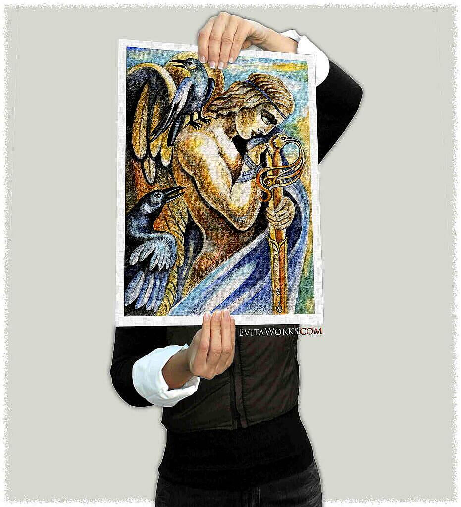 Angel 34, Christian art ‹ EvitaWorks
