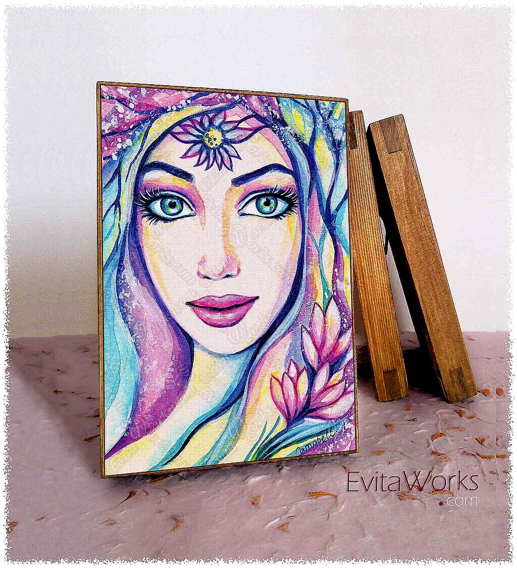Exotic Visage 15, beautiful mythical face ‹ EvitaWorks