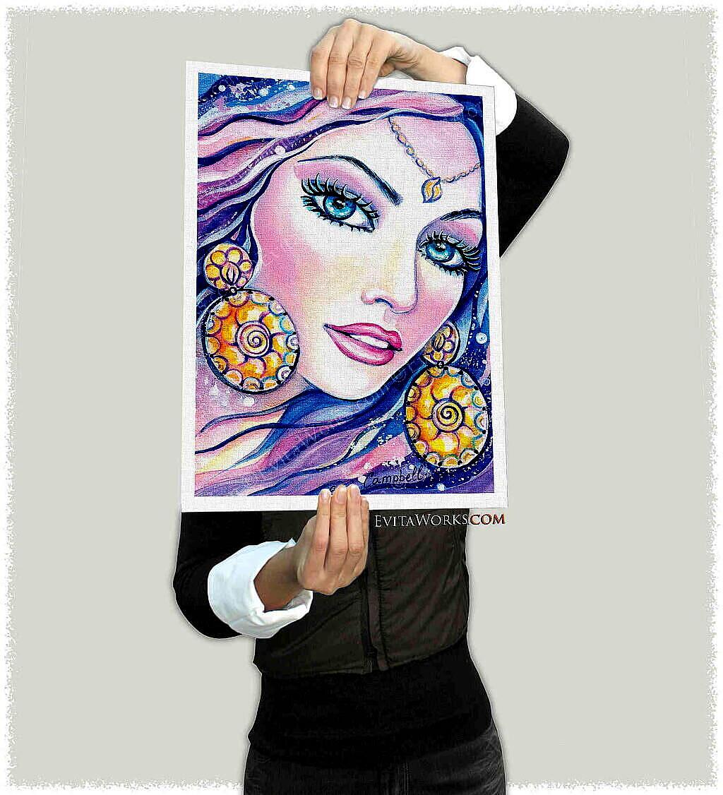 Exotic Visage 42, beautiful mythical face ‹ EvitaWorks