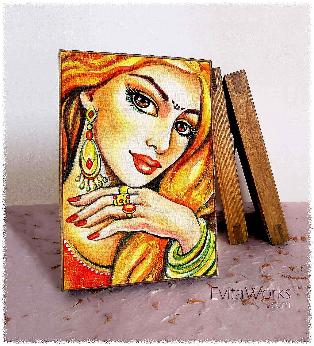 Exotic Visage 20, beautiful mythical face ‹ EvitaWorks