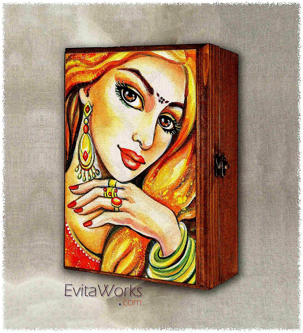 Exotic Visage 20, beautiful mythical face ‹ EvitaWorks