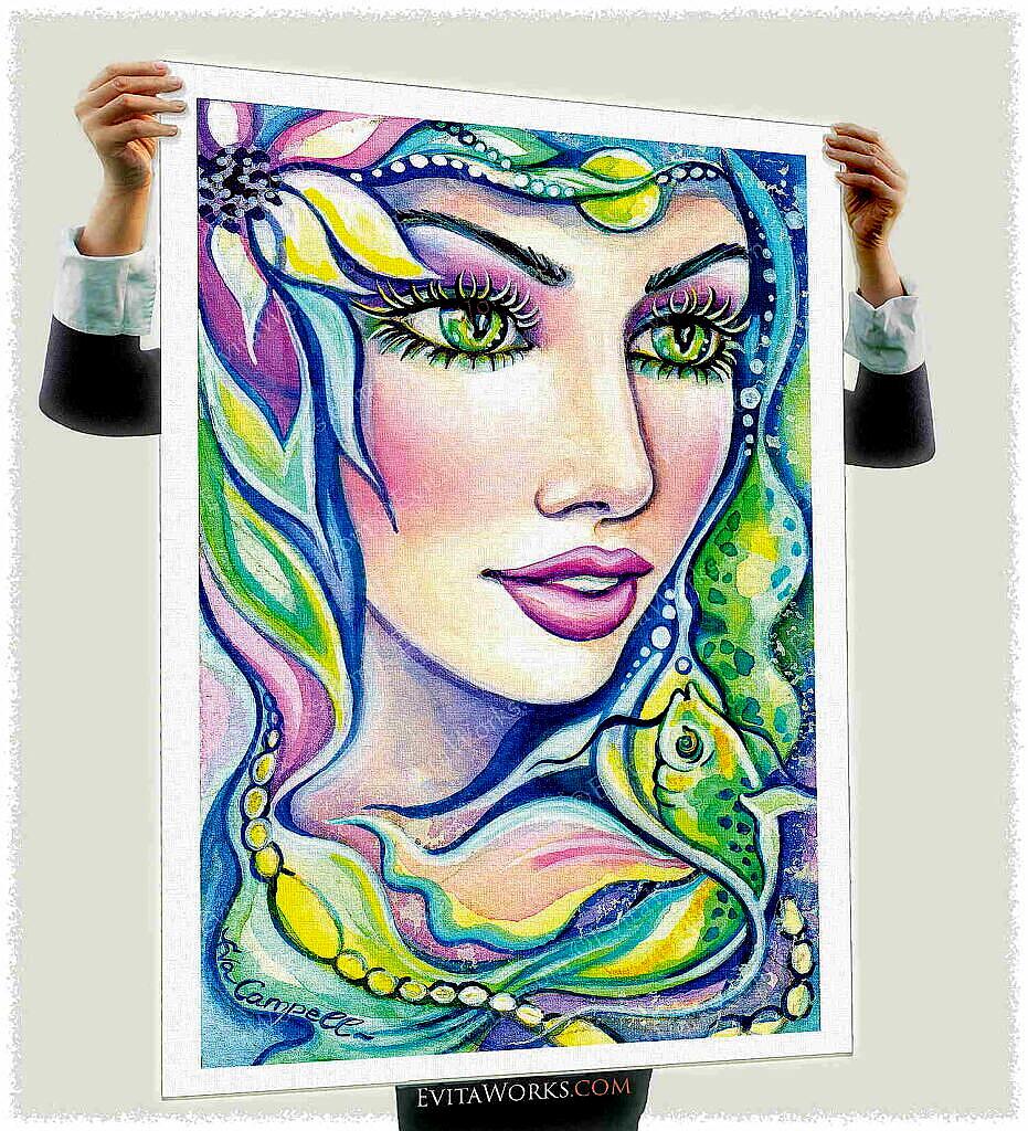 Exotic Visage 24, beautiful mythical face ‹ EvitaWorks