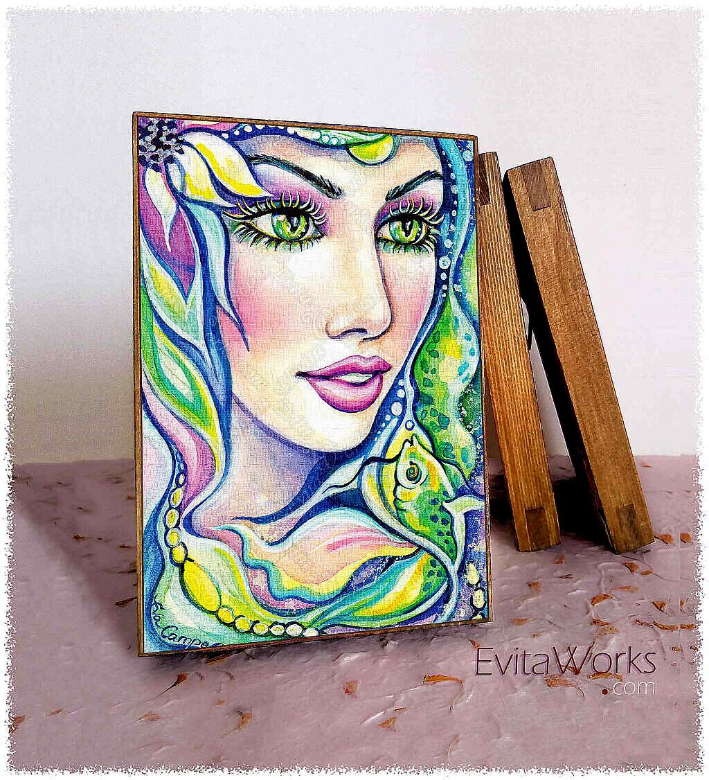 Exotic Visage 24, beautiful mythical face ‹ EvitaWorks