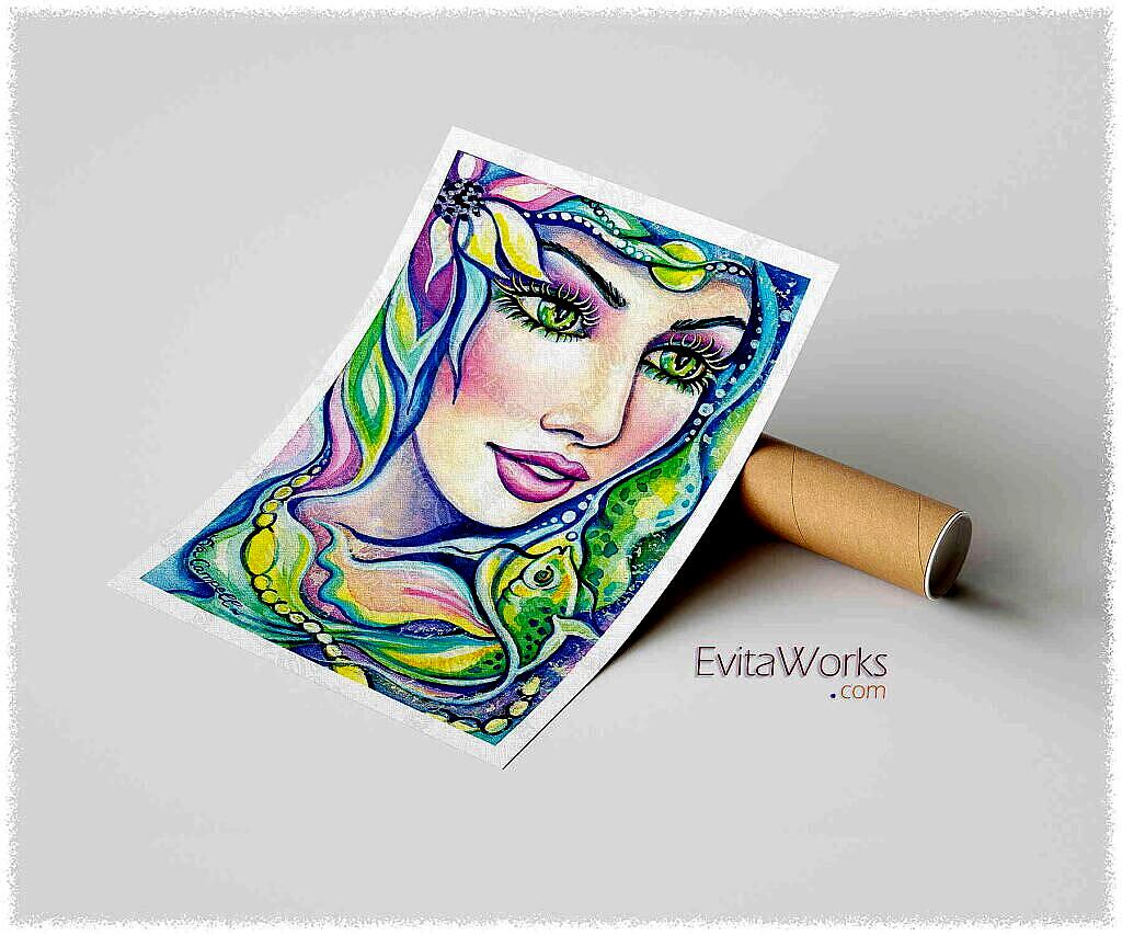 Exotic Visage 24, beautiful mythical face ‹ EvitaWorks