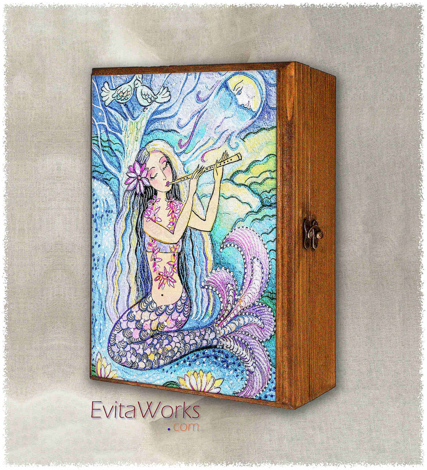 Night Mermaid Music, flute ‹ EvitaWorks