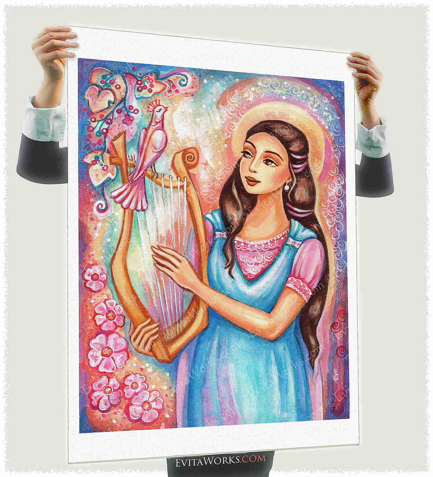 Saint Cecilia, holy woman ‹ EvitaWorks